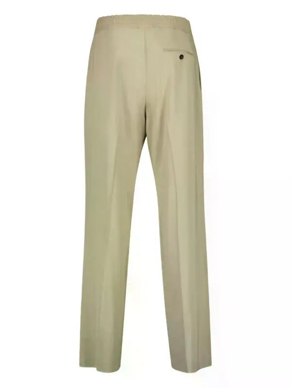FERRAGAMO Elasticated-waist Button Trousers