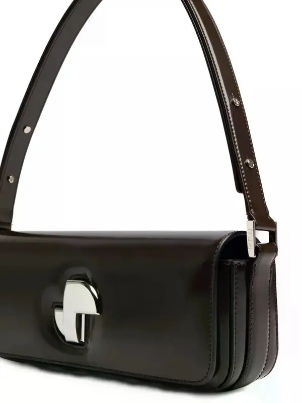 PATOU Le Lock Leather Shoulder Bag