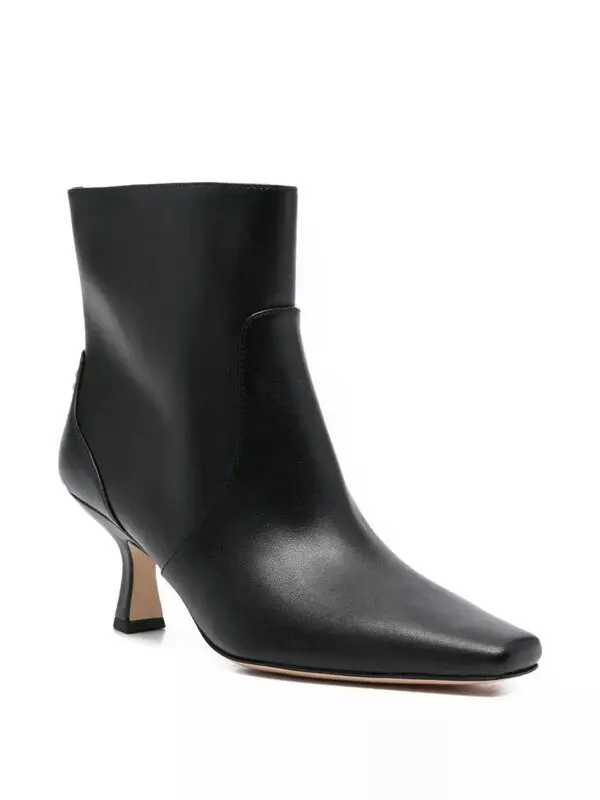 COACH 75mm Leather Heeled Boots