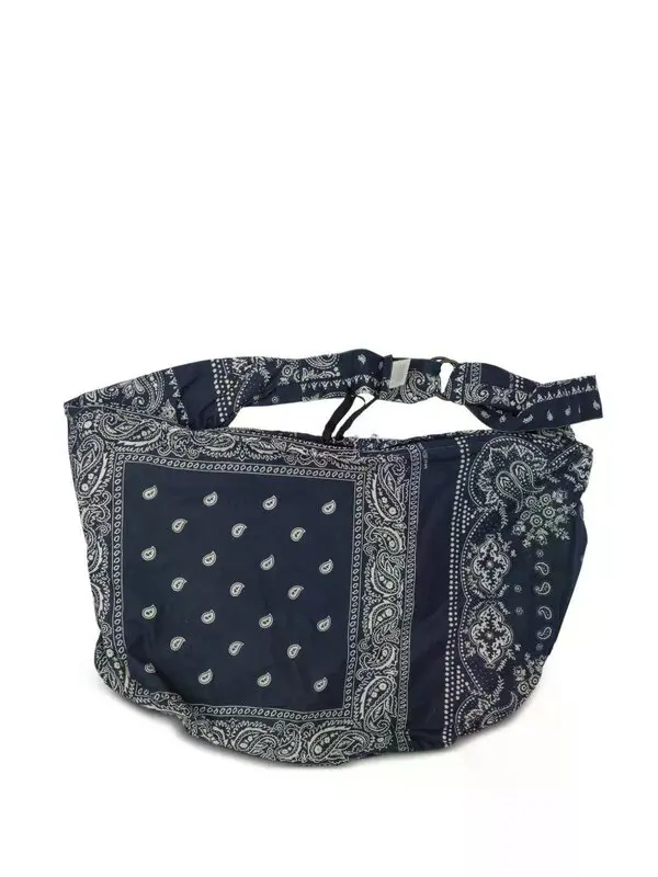 Kapital Paisley-print Belt Bag - Blue
