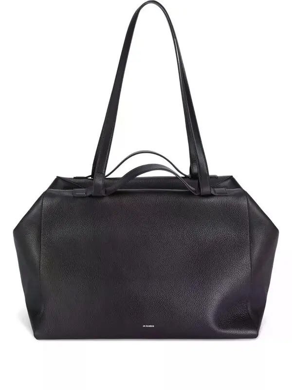 JIL SANDER Large Nelson Tote Bag - Black