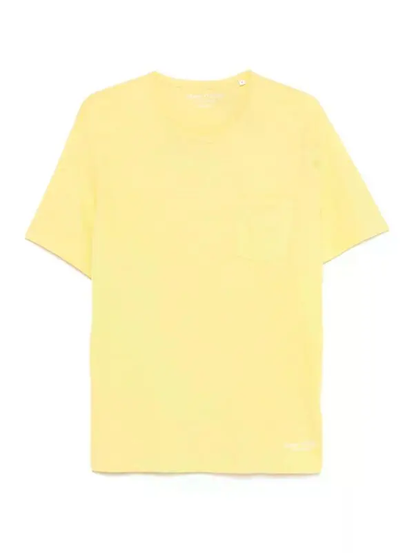 Marc O'polo Cotton T-shirt - Yellow