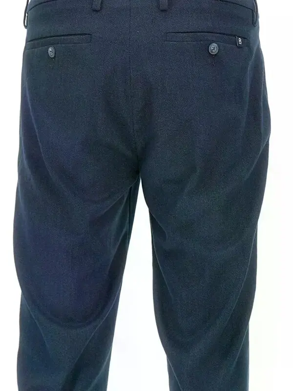 RE-HASH Stretch-cotton Trousers - Blue