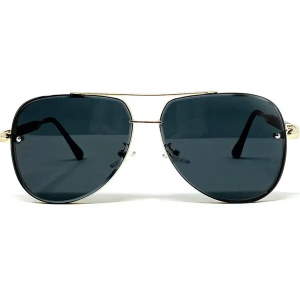 YOUZEY The Icon Aviator Sunglasses - Black