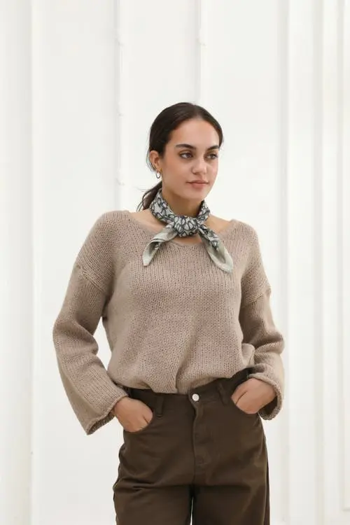 YOUZEY The Bethany Scarf - Grey