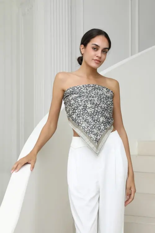 YOUZEY The Bethany Scarf - Grey