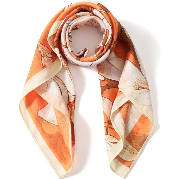 YOUZEY The Madeline Scarf - Orange