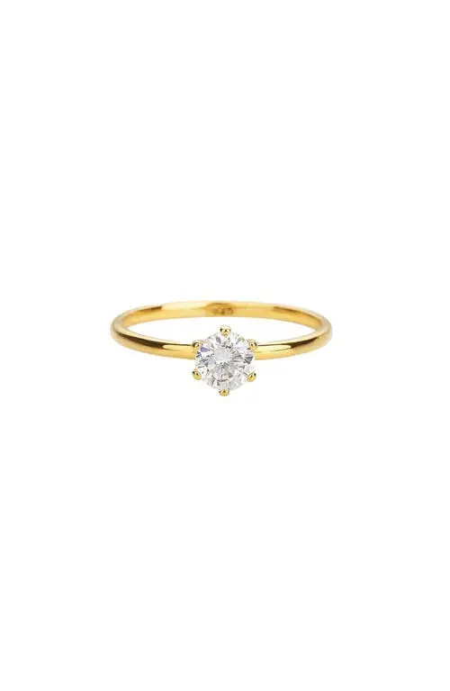 BEARFRUIT JEWELRY 18k Plated Izzie Ring - Gold