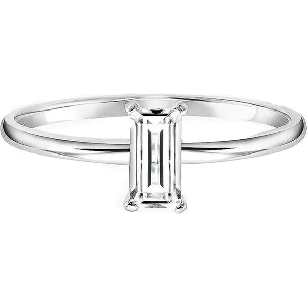 BEARFRUIT JEWELRY Cici Crystal Ring - Silver