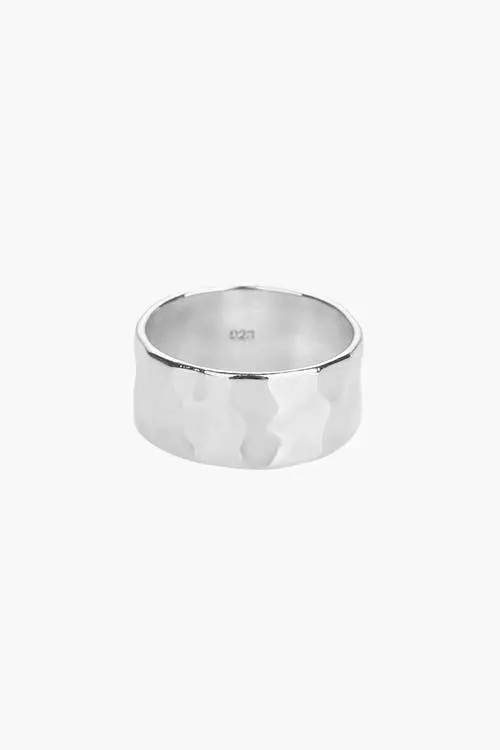 BEARFRUIT JEWELRY 18k Plated Skye Ring - Silver
