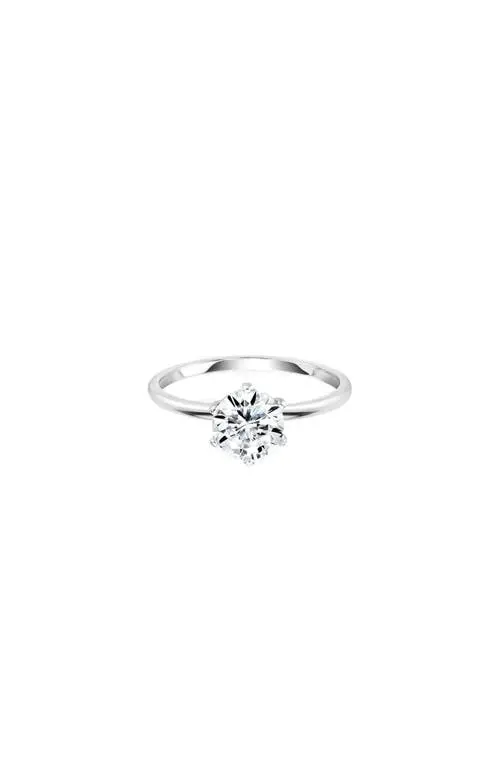 BEARFRUIT JEWELRY Sterling Betty Crystal Ring - Silver