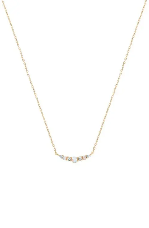 BEARFRUIT JEWELRY Cloris Opal Necklace - Gold
