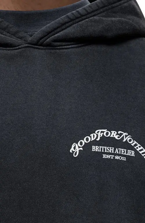 GOOD FOR NOTHING Liberty Washed Zip Hoodie