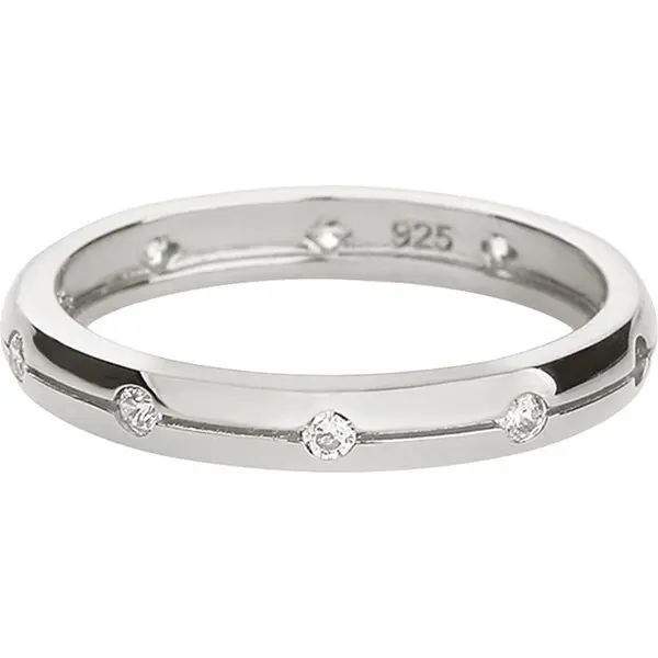 BEARFRUIT JEWELRY Sterling 18k Plated Sabrina Ring - Silver
