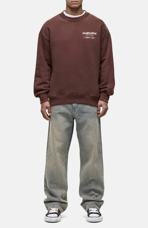 GOOD FOR NOTHING Washed Cult Sweatshirt