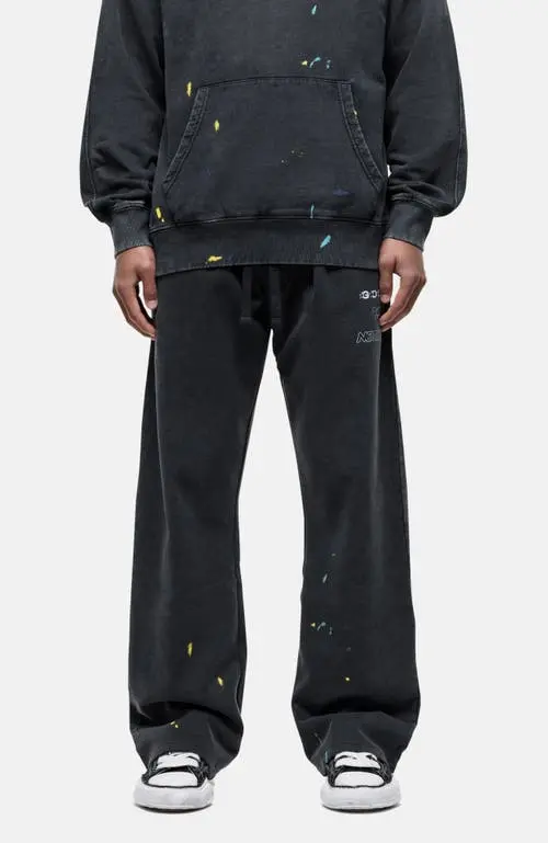 GOOD FOR NOTHING Nevada Paint Baggy Jogger - Black