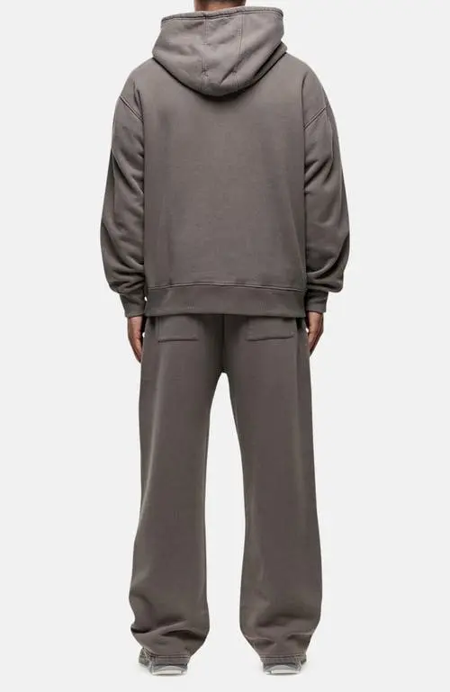 GOOD FOR NOTHING Vintage Washed Oversized Hoodie - Taupe