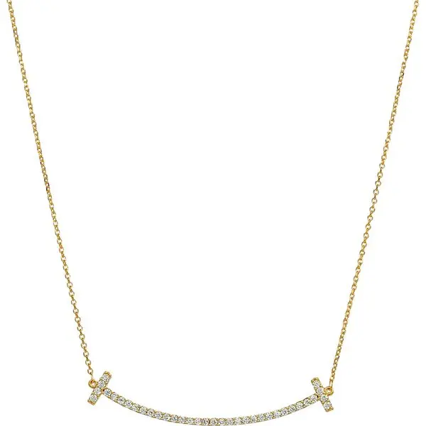 BEARFRUIT JEWELRY Sterling Silver 18k Plated Daphne Necklace - Gold