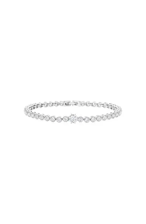 BEARFRUIT JEWELRY Celeste Statement Tennis Bracelet - Silver