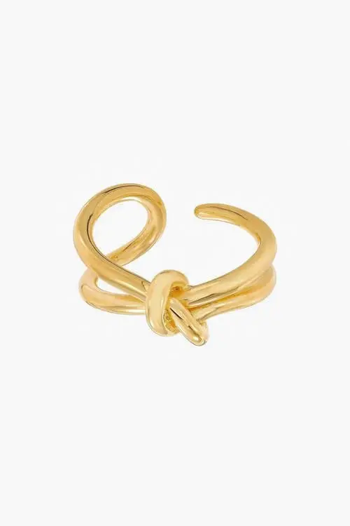 BEARFRUIT JEWELRY 14k Plated Haley Ring - Gold