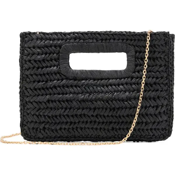 Mango Natural Fiber Clutch