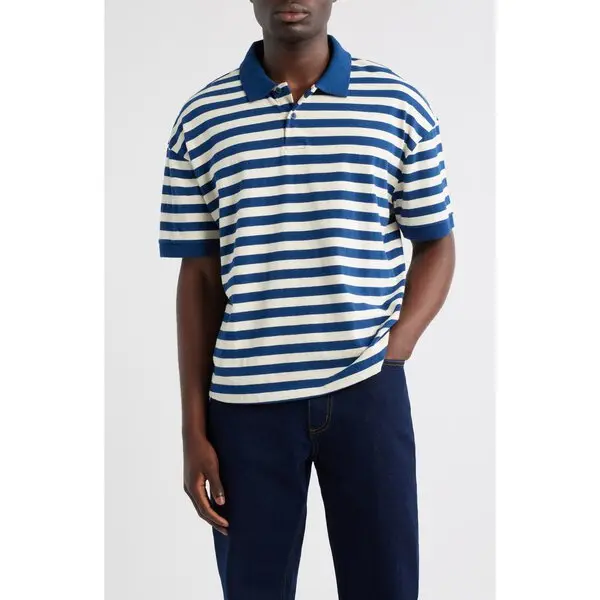 ELWOOD Trademark Stripe Polo