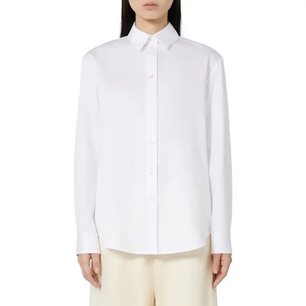 MM BY MAX MARA Dionea Cotton Button-up Shirt