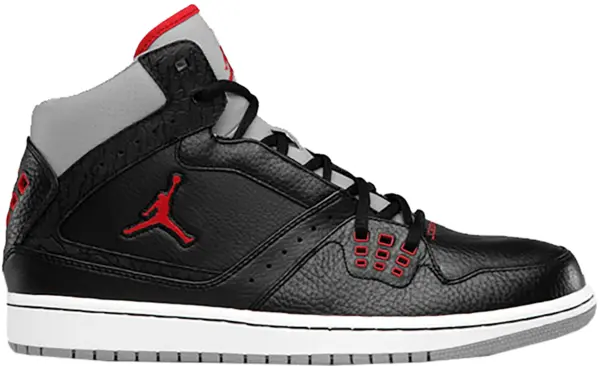 JORDAN 1 Flight Sneakers - Black/varsity Red/cement Grey