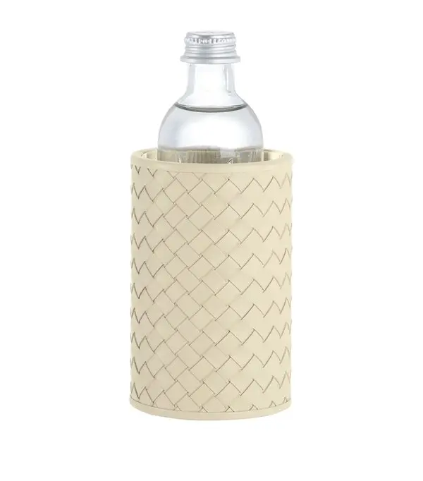 RIVIERE Small Leather Noli Bottle Holder - Ivory