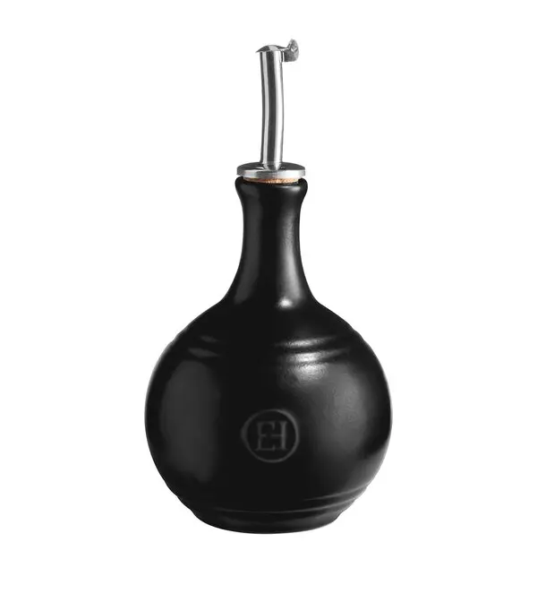 EMILE HENRY Ceramic Vinegar Cruet - Black
