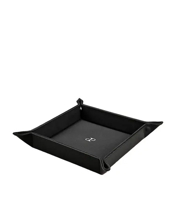 Wolf Vegan Leather Philipp Valet Tray - Black