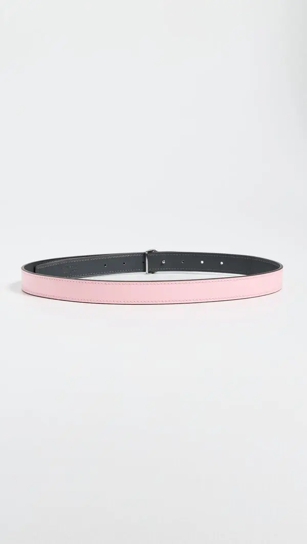 Tory Burch Miller Reversible Belt - True Pink