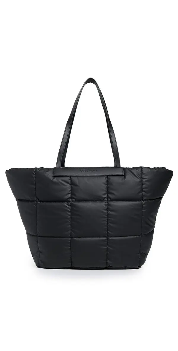 VEE COLLECTIVE Porter Basque Matte Quilted Puffer Tote Bag