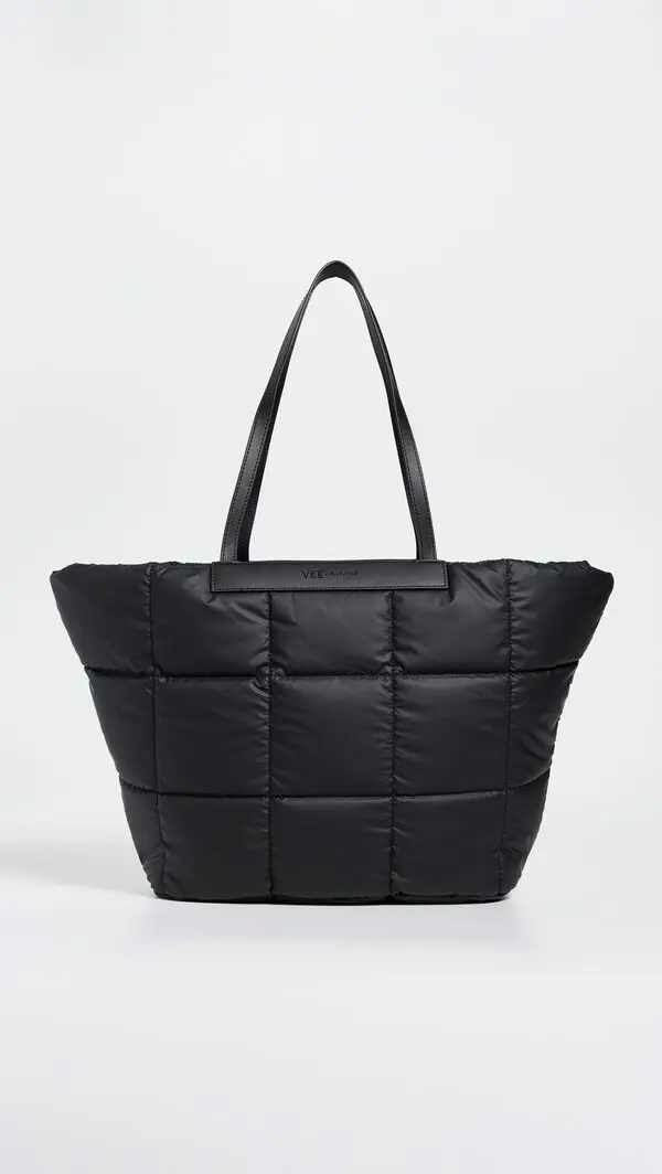 VEE COLLECTIVE Porter Basque Matte Quilted Puffer Tote Bag