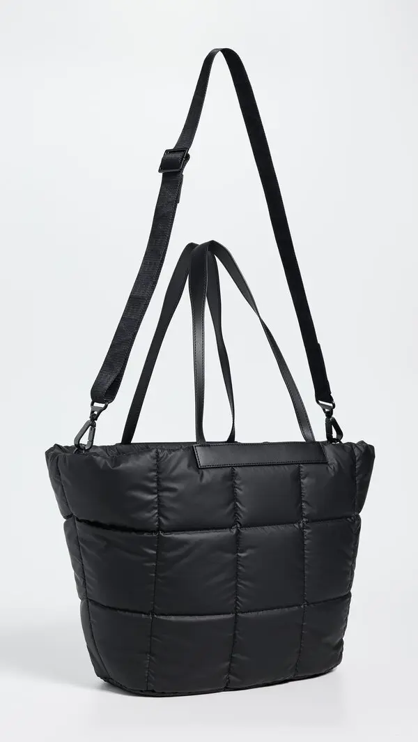 VEE COLLECTIVE Porter Basque Matte Quilted Puffer Tote Bag