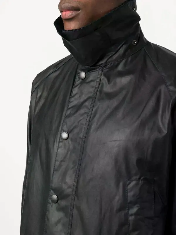 Barbour Bedale Waxed Cotton Jacket - Blue