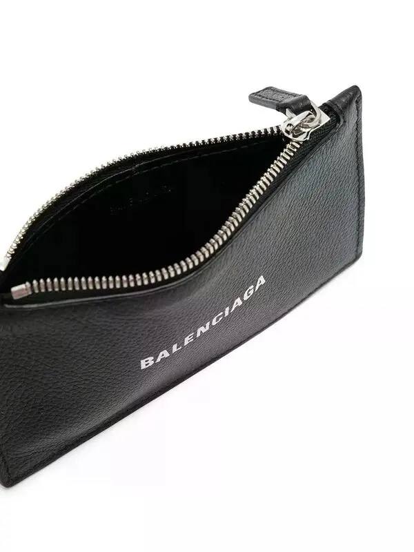 Balenciaga Cash Logo-print Wallet