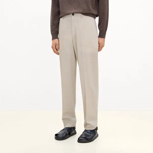Theory Curtis Drawstring Pant - Silver Stone
