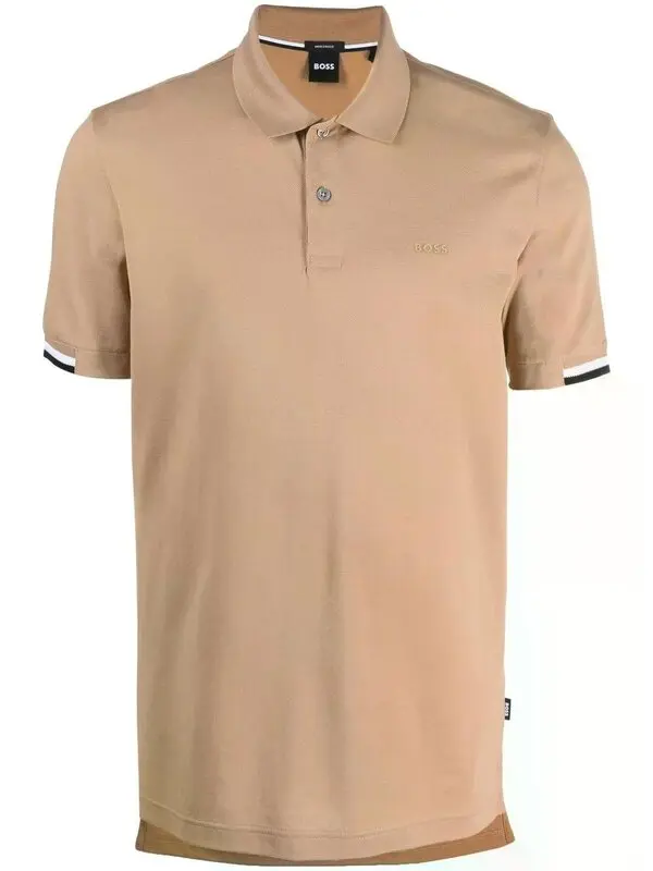 BOSS Stripe-trimmed Polo Shirt