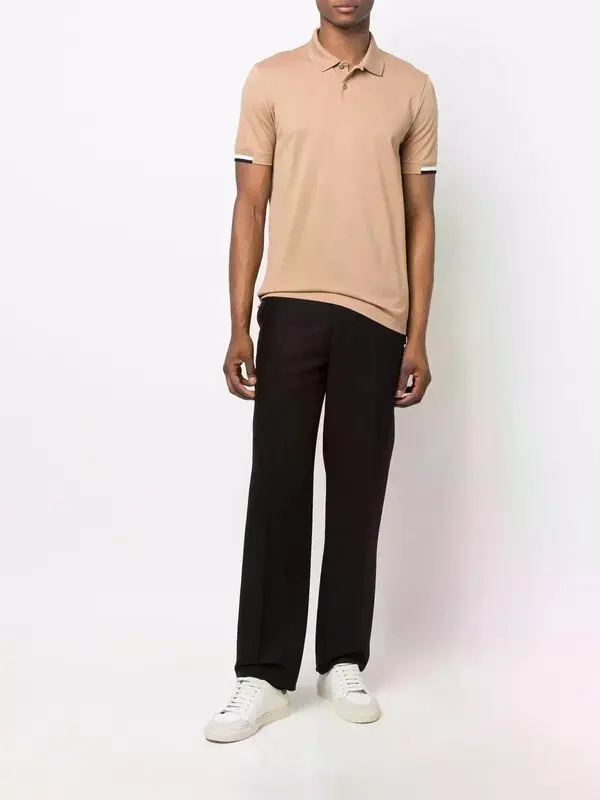 BOSS Stripe-trimmed Polo Shirt