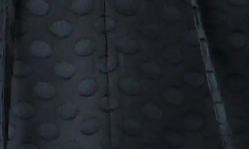 Akris Polka Dot Devoré Peasant Top