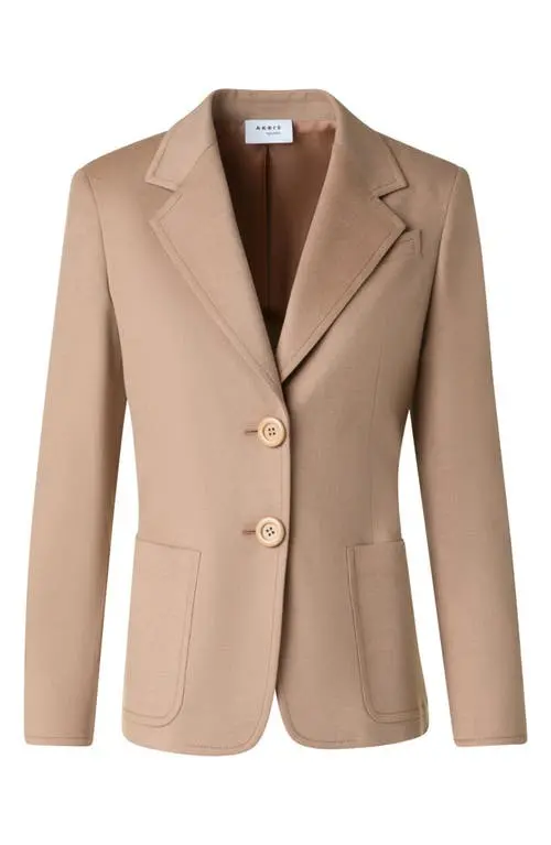 Akris Stretch Cashmere & Virgin Wool Blend Jacket