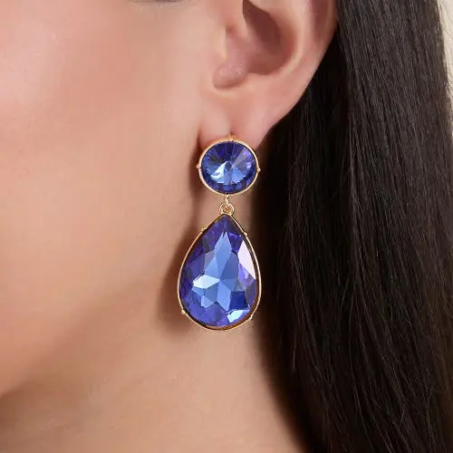 Jessica Simpson Teardrop Statement Earrings
