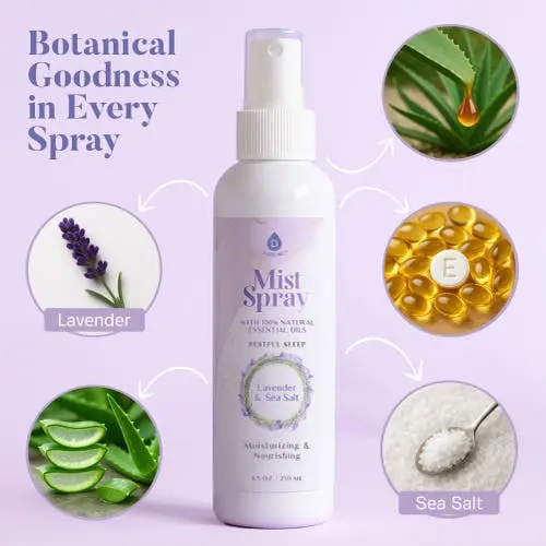 PURSONIC Mist Spray With 100% Natural Oils-lavender