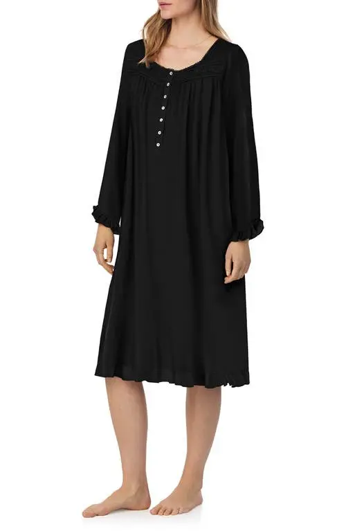 Eileen West Long Sleeve Waltz Nightgown