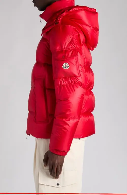 Moncler Couyere Down Puffer Jacket - Cherry Red