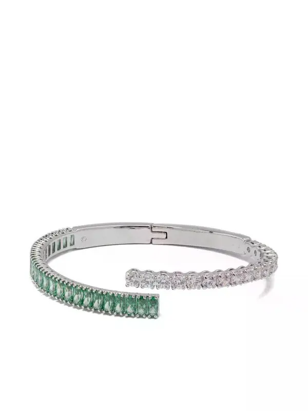 SWAROVSKI Matrix Crystal-embellished Bracelet - Silver