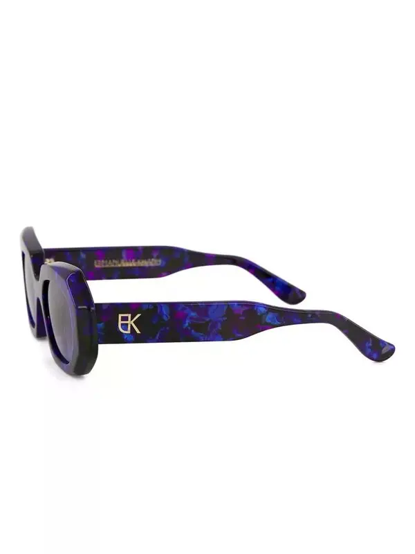 EMMANUELLE KHANH Geometric Frame Gradient Sunglasses
