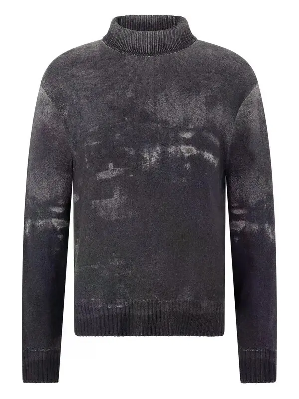 Roberto Cavalli Turtleneck Wool Sweater