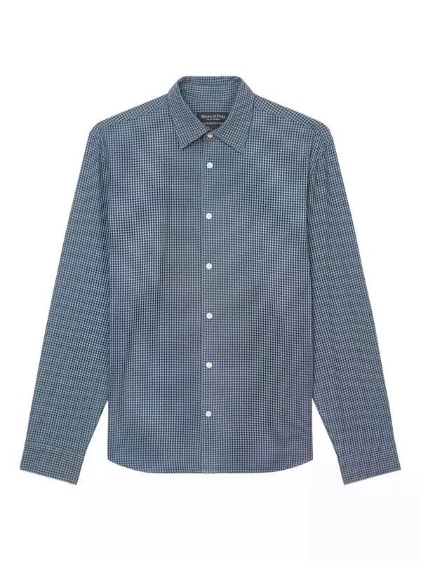 Marc O'polo Checked Button-up Shirt - Blue